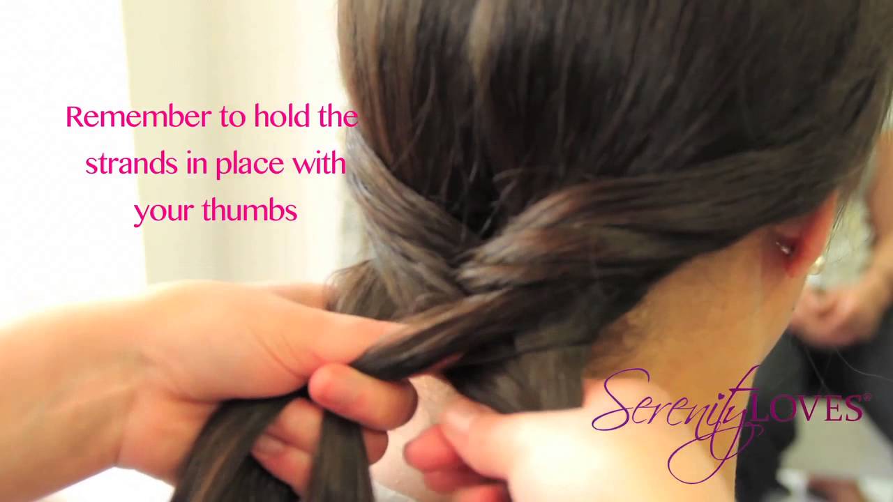 How to create the perfect fish tail platt - YouTube