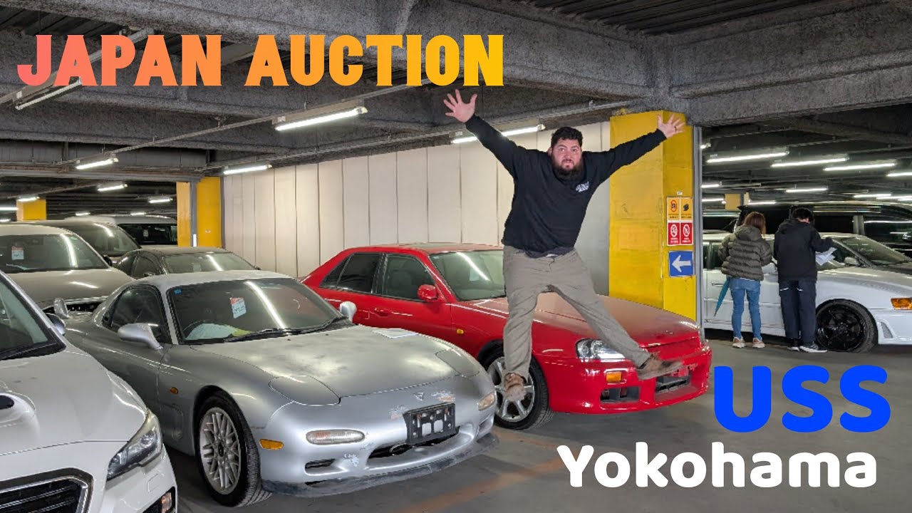 Inside USS Yokohama Auction – 6 Floors of JDM Legends! - YouTube