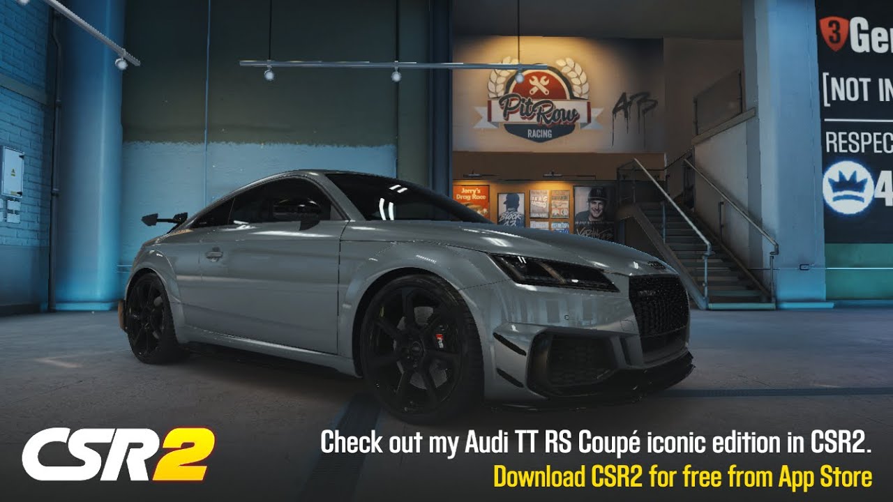 CSR 2 | Audi TT RS Coupe Iconic Edition Fastest Tune & Shift Pattern 9. ...