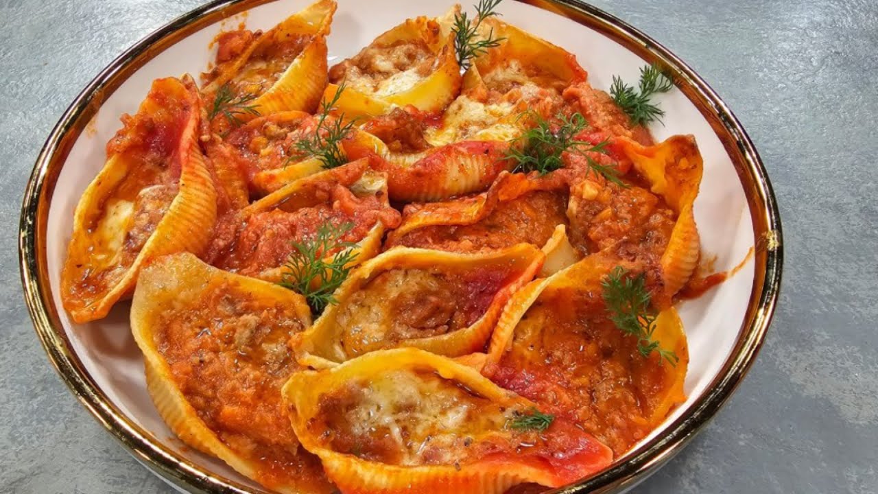 Rreze Dielli - Makarona guacka të mbushura me ragù nga zonja Albana ...