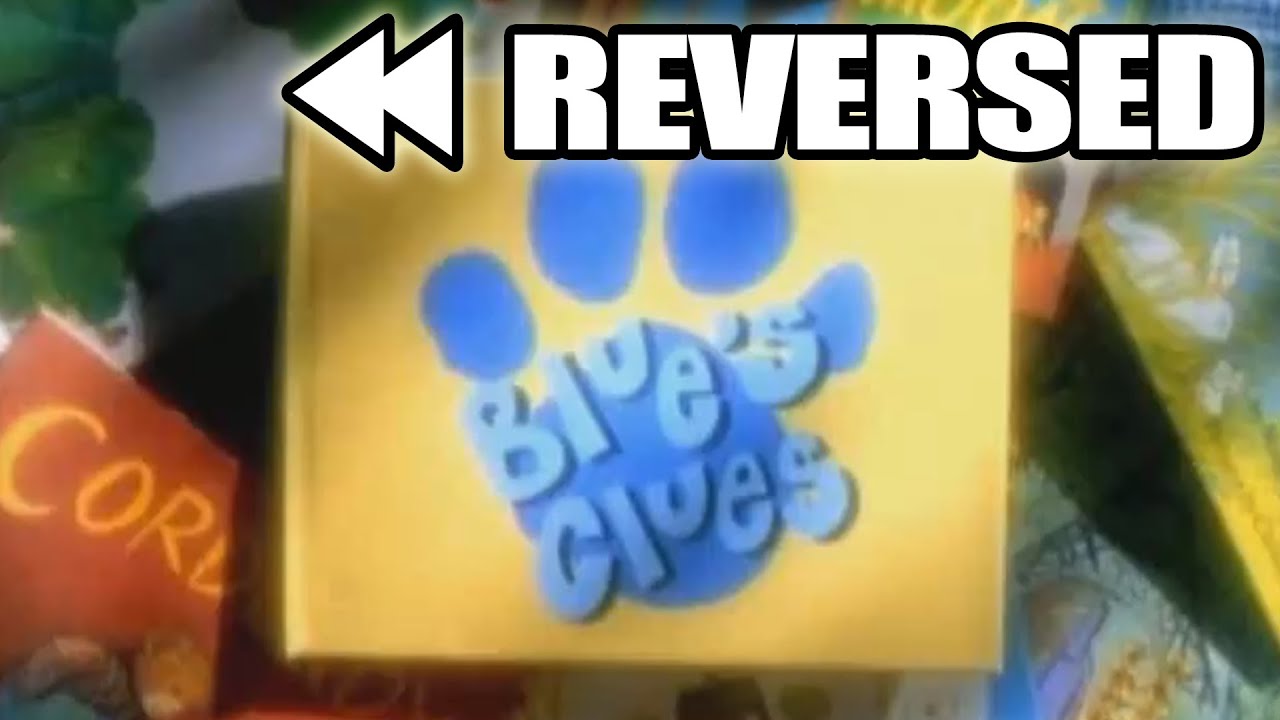 Blue's Clues Intro REVERSED - YouTube