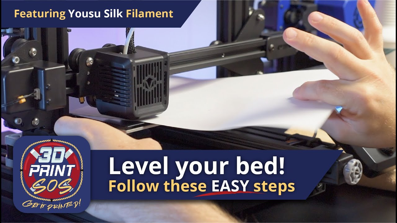 Level your bed! Just follow these EASY steps! - YouTube