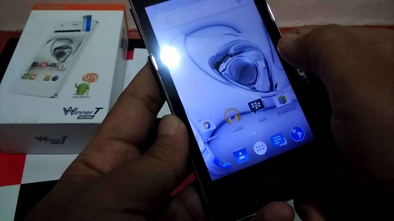 hands on Evercoss Winner T Ultra - YouTube
