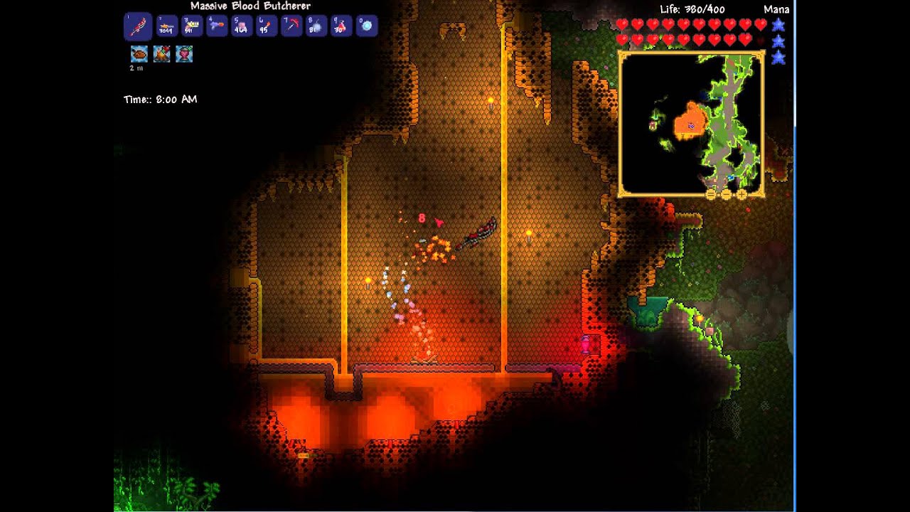 Terraria MasterABC Guide #216 Queen Bee - MeteorSET + Space Gun - YouTube