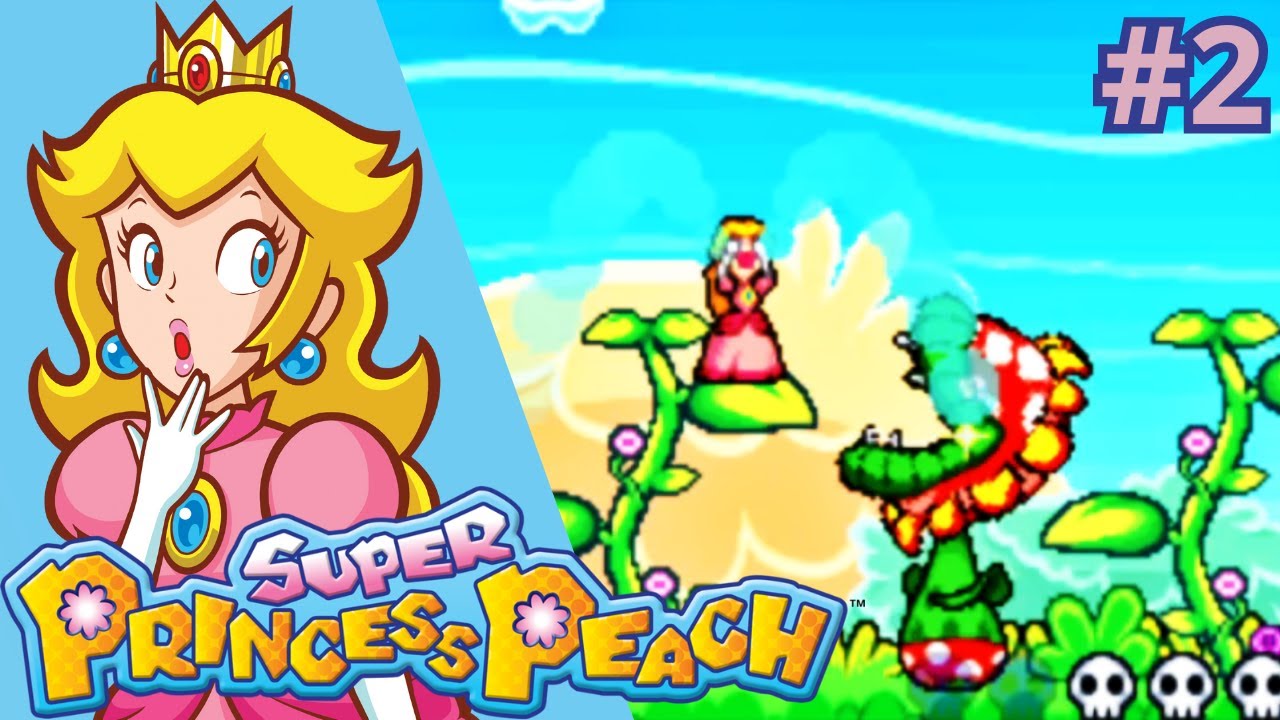 PEACH VS FLORO PIRAÑA - #2 - super princess peach (DS) en español - YouTube