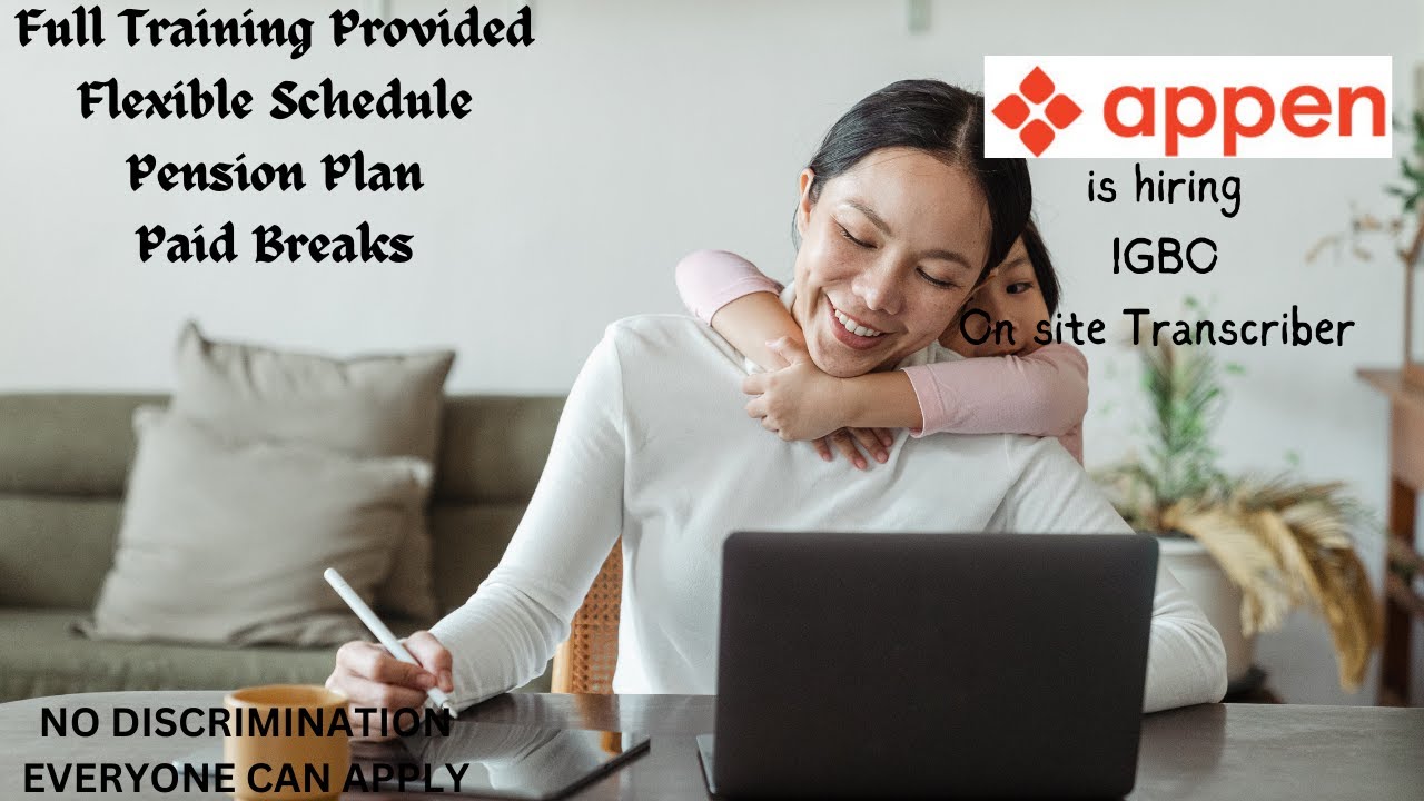 IGBO Transcriber needed at APPEN - YouTube