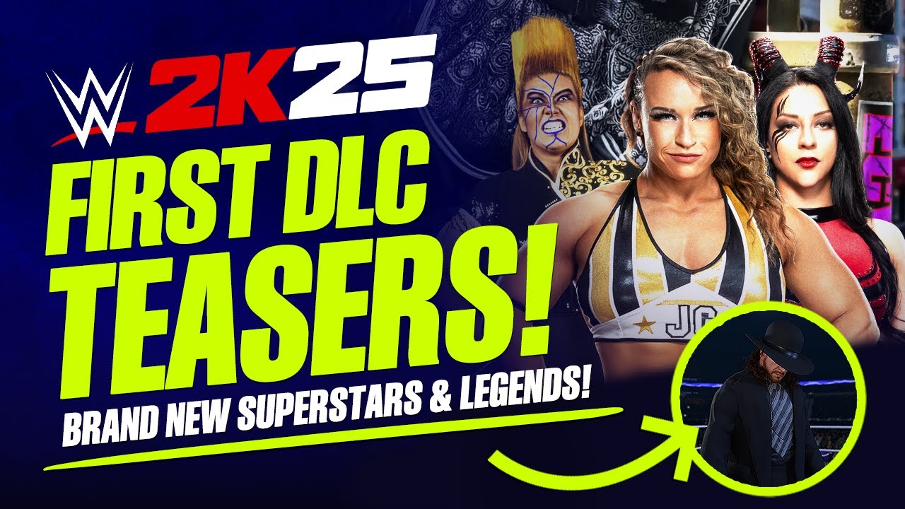 WWE 2K25: First DLC Stars Teased!, DLC Clues, New Reveals, Creator Fest ...