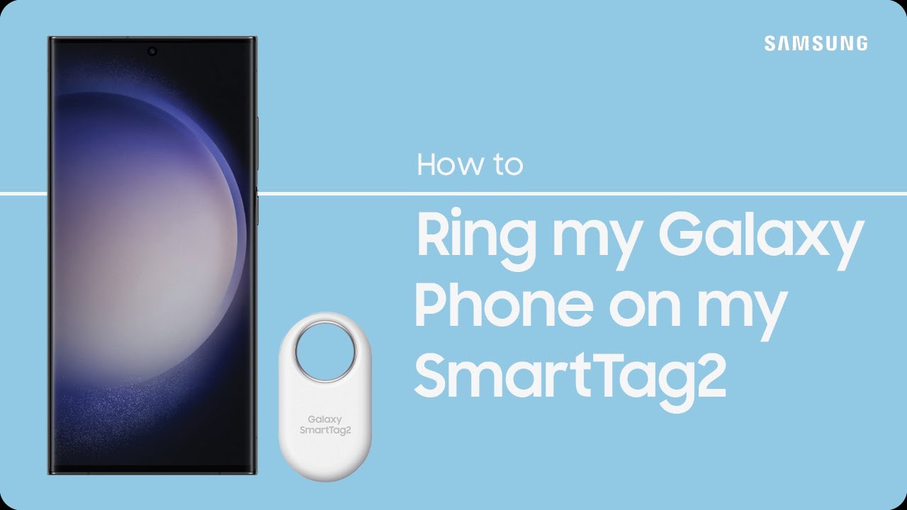 Ring Samsung Phone using SmartTag - YouTube