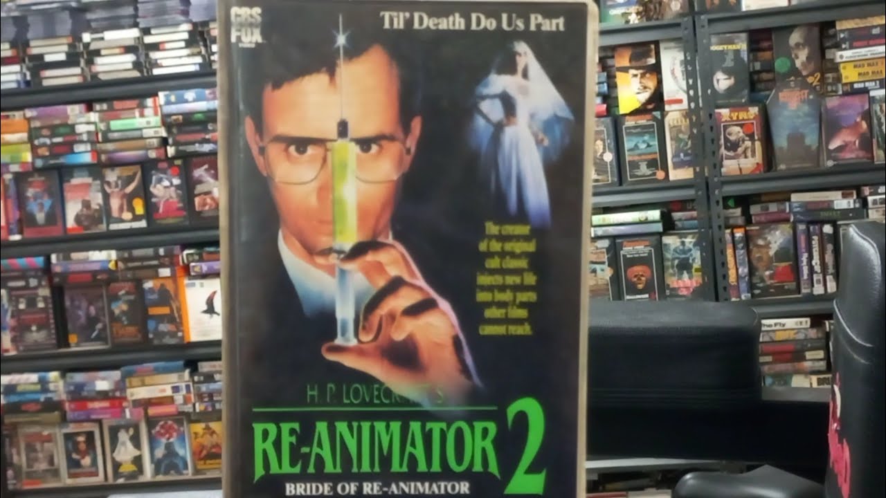 Re-Animator 2 1990 VHS🧟‍♀️😨🧟‍♂️😱🧟‍♂️😱 - YouTube