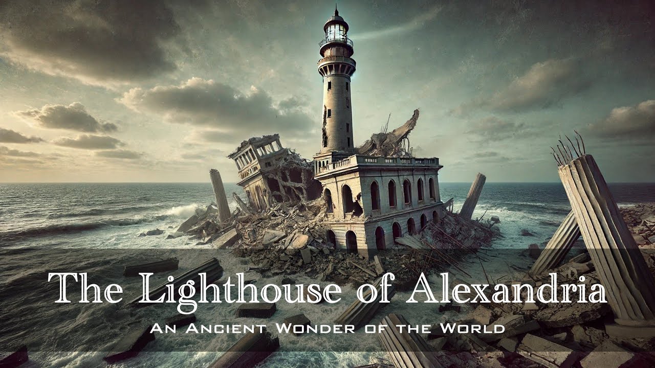 The Lighthouse of Alexandria - Seven Wonders of the Ancient World ...