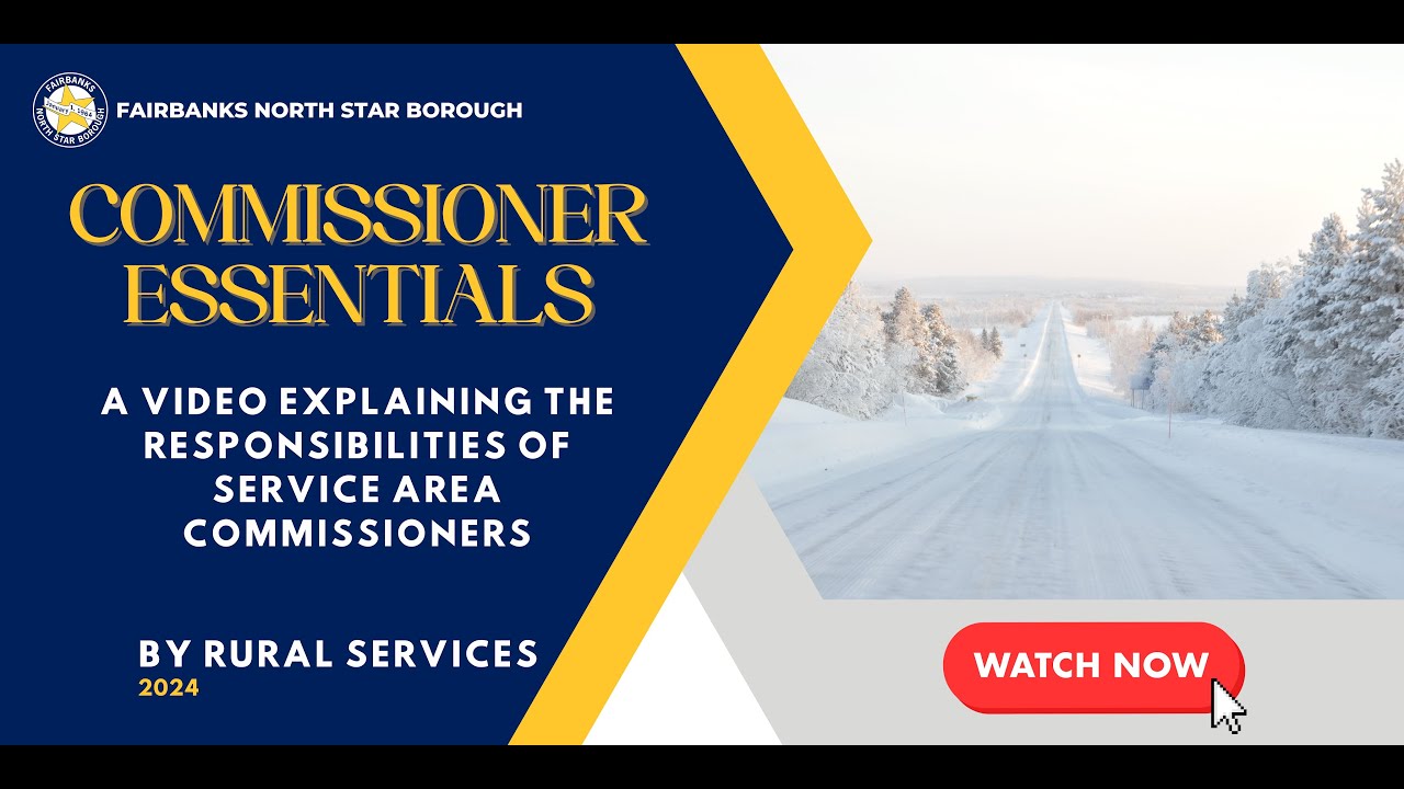 Introduction to FNSB Road Service Commissioner Responsibilities - YouTube