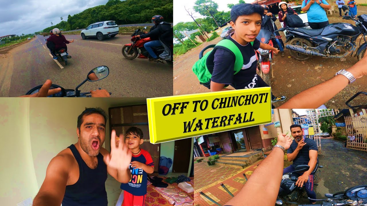 Chinchoti Waterfall near mumbai...How to go by road...One day Picnic ...