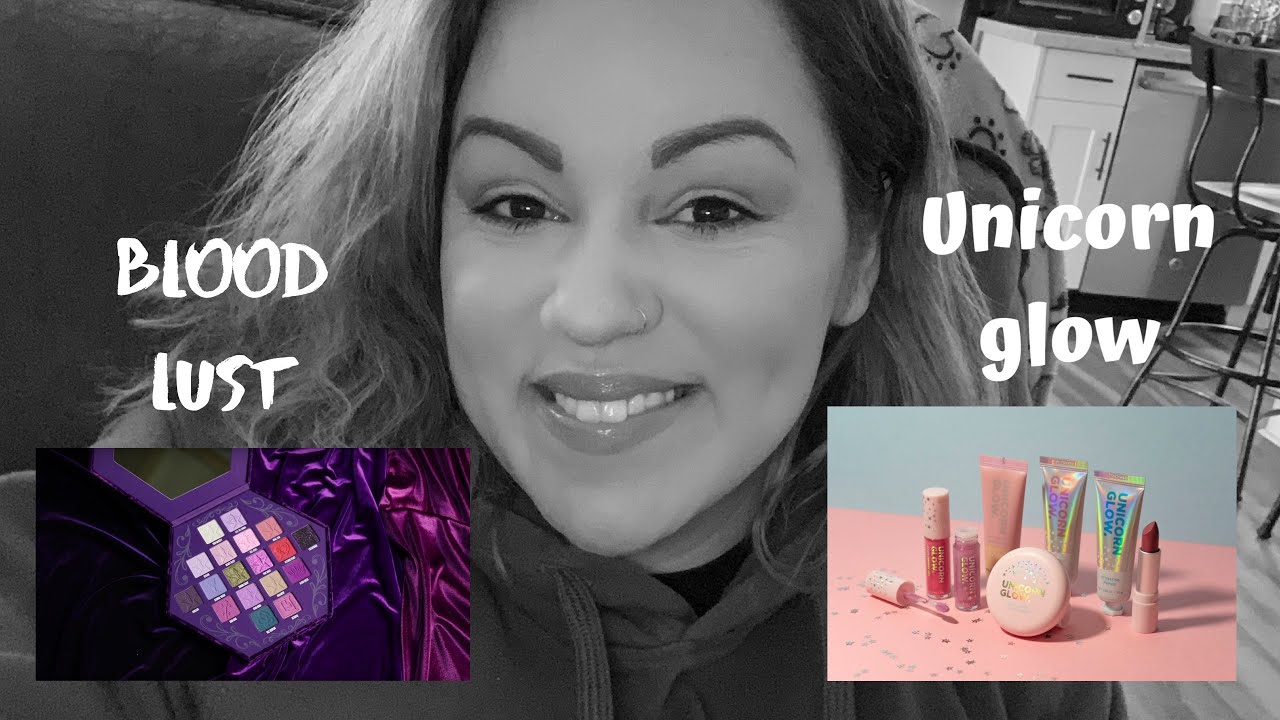 Unicorn Glow Makeup & Blood Lust palette - YouTube