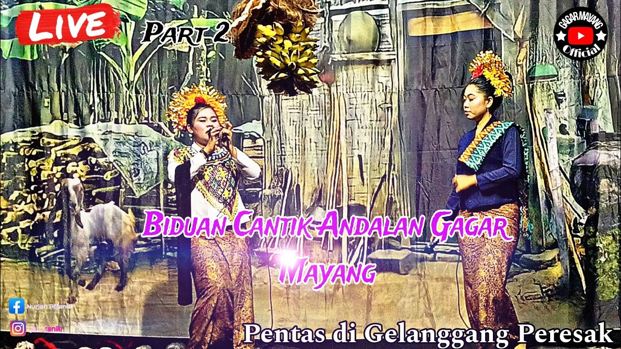 Gagar Mayang Official sedang live di Gelanggang Peresak Part 2! - YouTube
