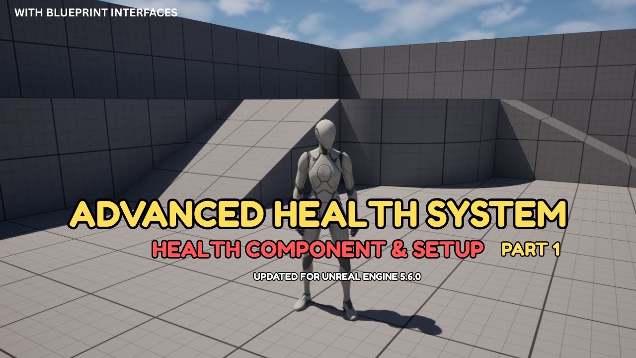 How to Make an Advanced Health System in Unreal Engine 5 - Part 1 - YouTube