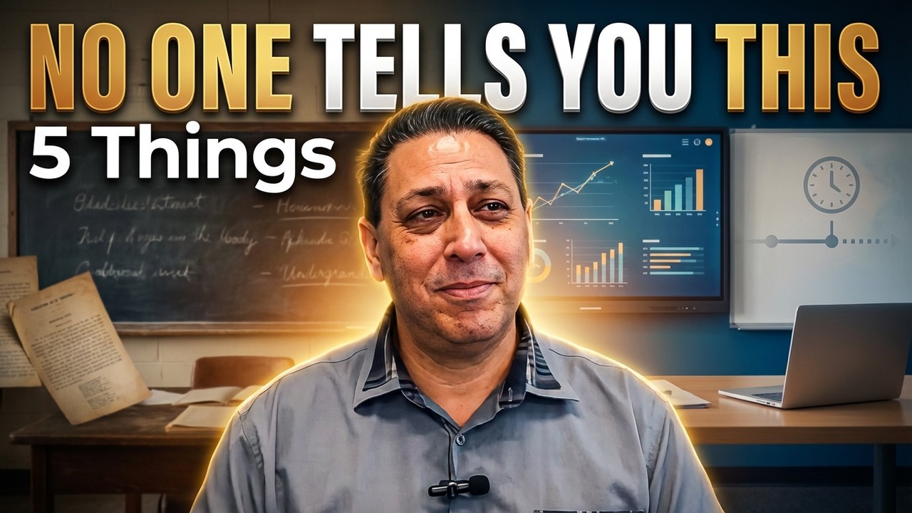 20 Years In: What Teaching Really Takes - YouTube