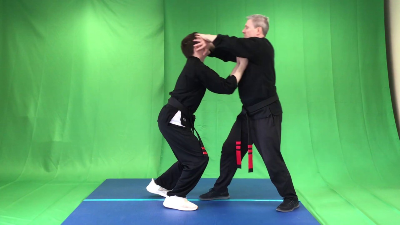Durning Karate Martial Arts Two-Hand Choke Defenses - YouTube