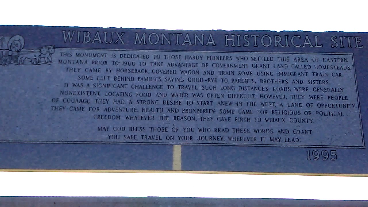 Wibaux Montana - YouTube