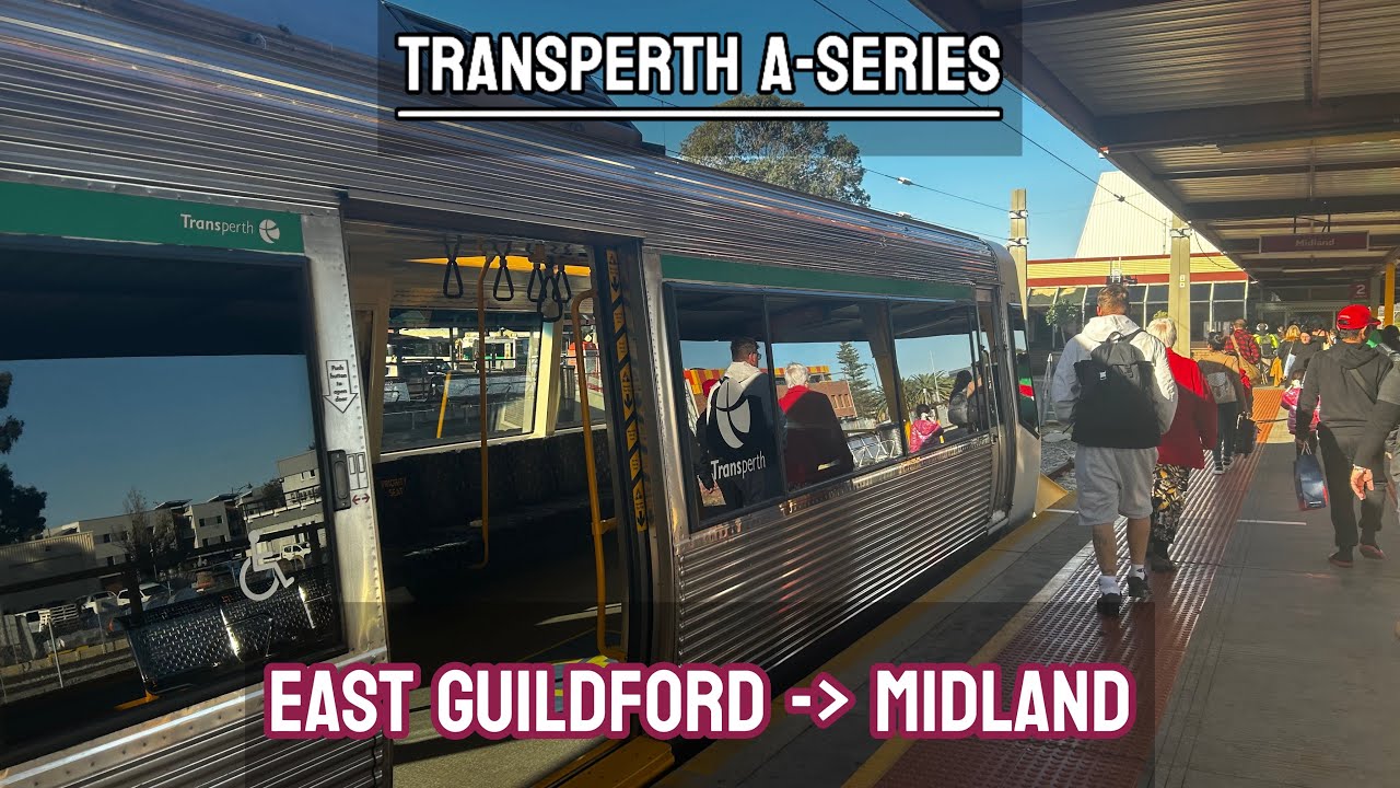 [Transperth] Midland line / Transperth A-series | East Guildford ...