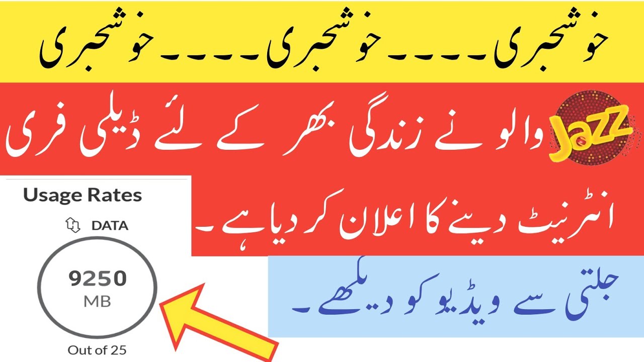 How to Get Daily Free Mbs from Jazz sim 2019 | For Liftime | Must Watch ...