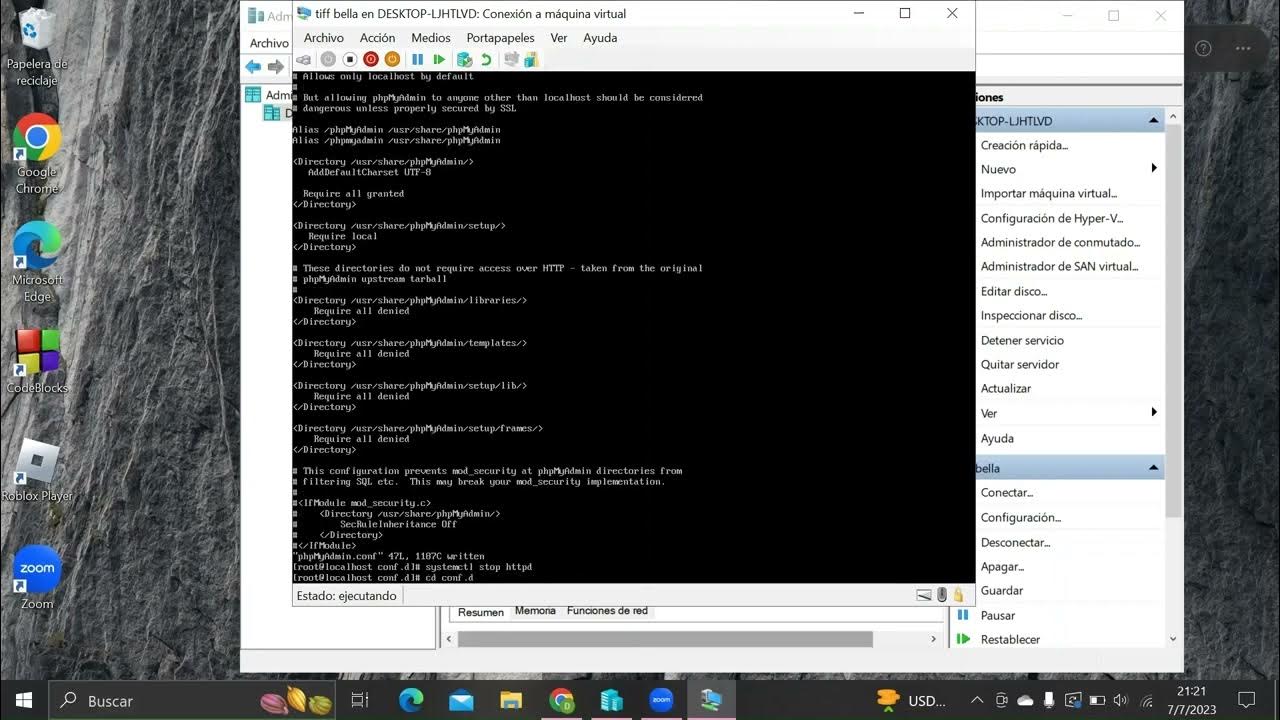 7. Instalación phpMyAdmin para CentOS 7 - YouTube