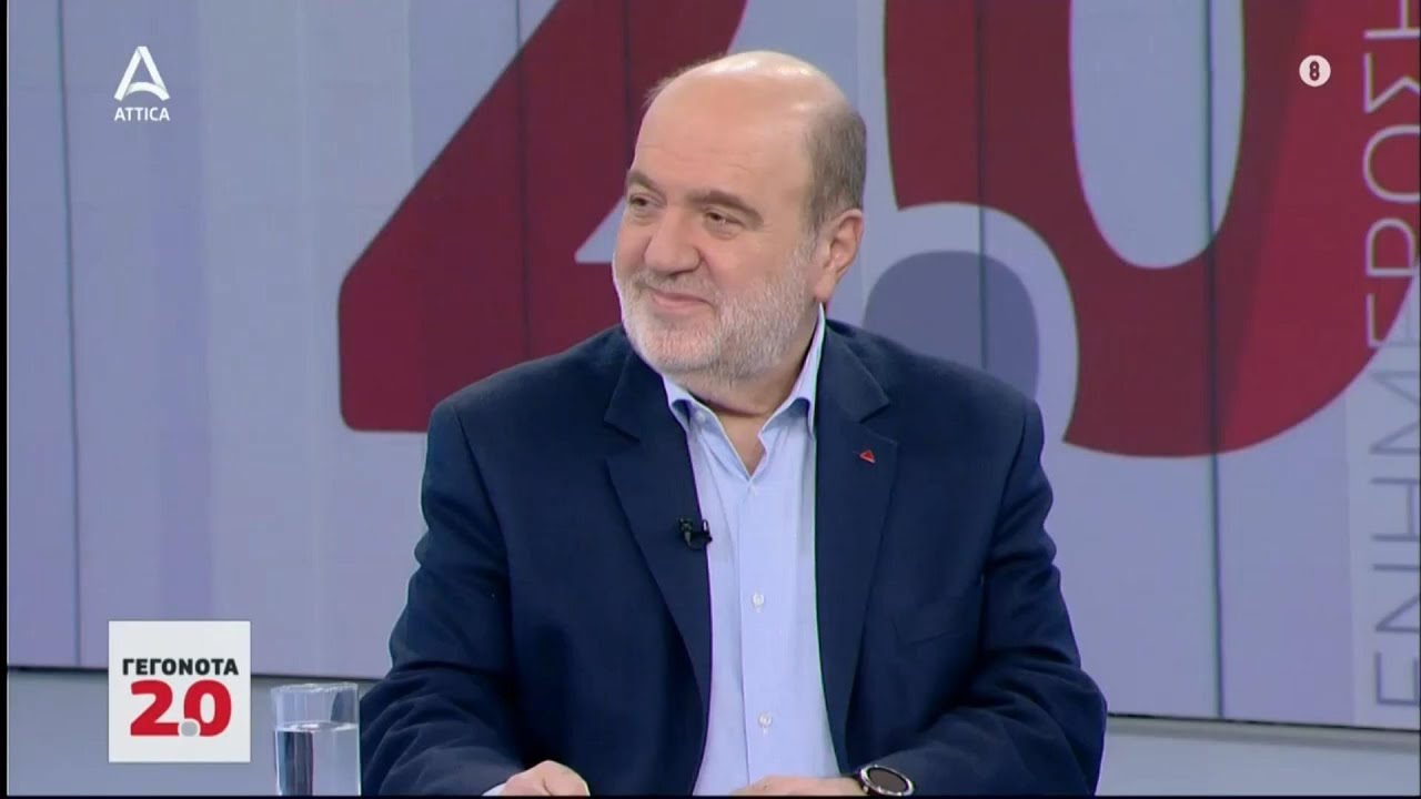 O Τρύφων Αλεξιάδης στην εκπομπή "Γεγονότα 2.0" στο ATTICA TV - YouTube