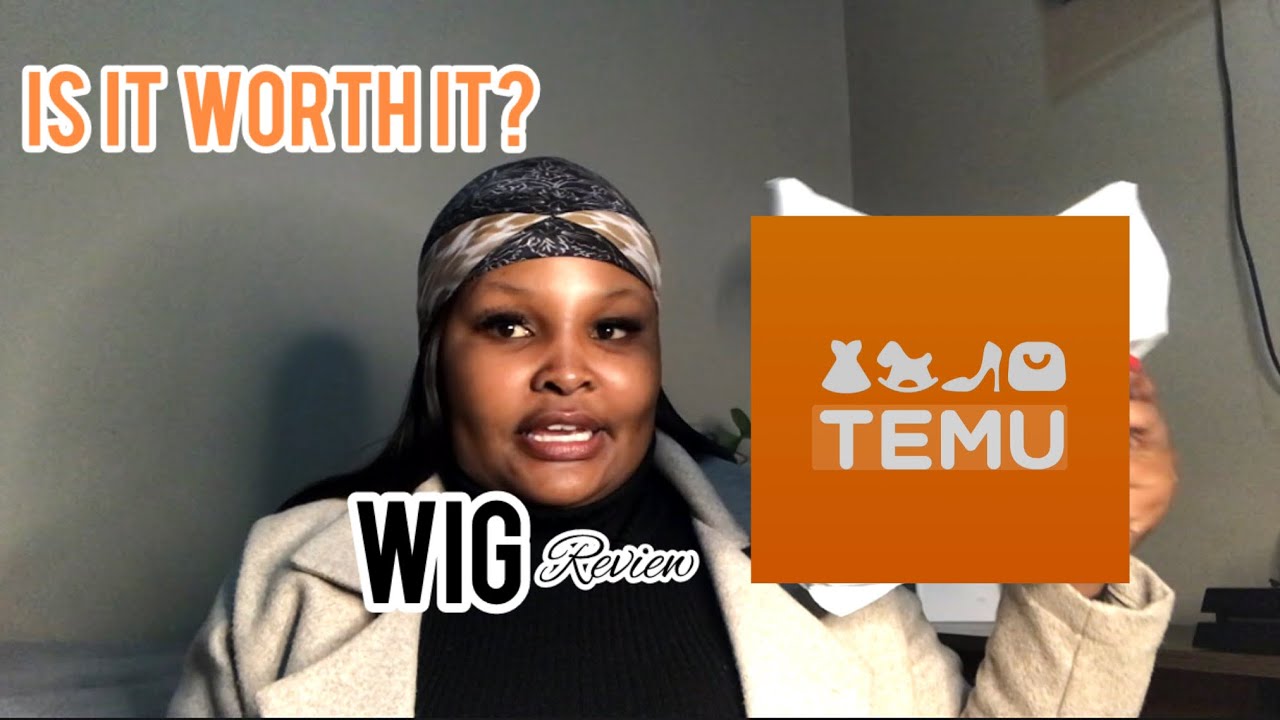 TEMU Wig review!! | Is it worth it? | Nthabiseng Erica - YouTube