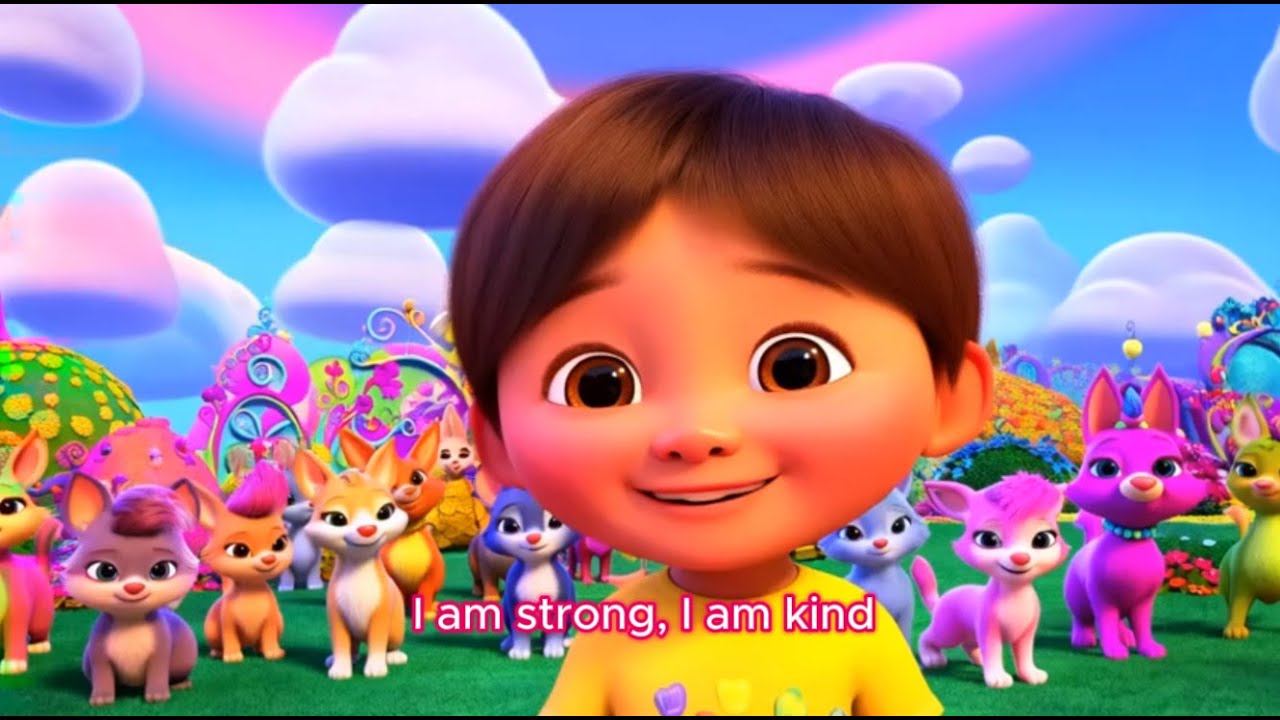 Affirmations for Kids | Positive Thinking & Confidence Boosting Song ...