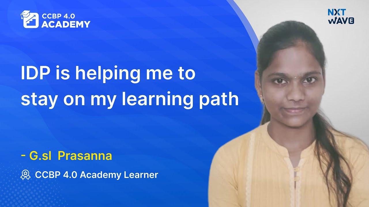 Telugu I Got A Learning Path As Individual Development Plan To Reach My Goal CCBP 4 0 Review telugu-i-got-a-learning-path-as-individual-development-plan-to-reach-my-goal-ccbp-4-0-review