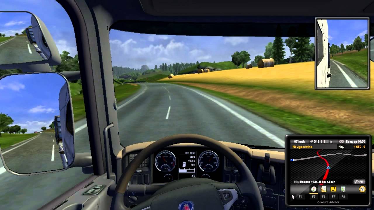 Logitech Momo:Gameplay Euro Truck Simulator 2 Ep#1 - YouTube