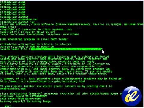 Learn how to use Show version command on Cisco IOS from ccieadvisor.com - YouTube