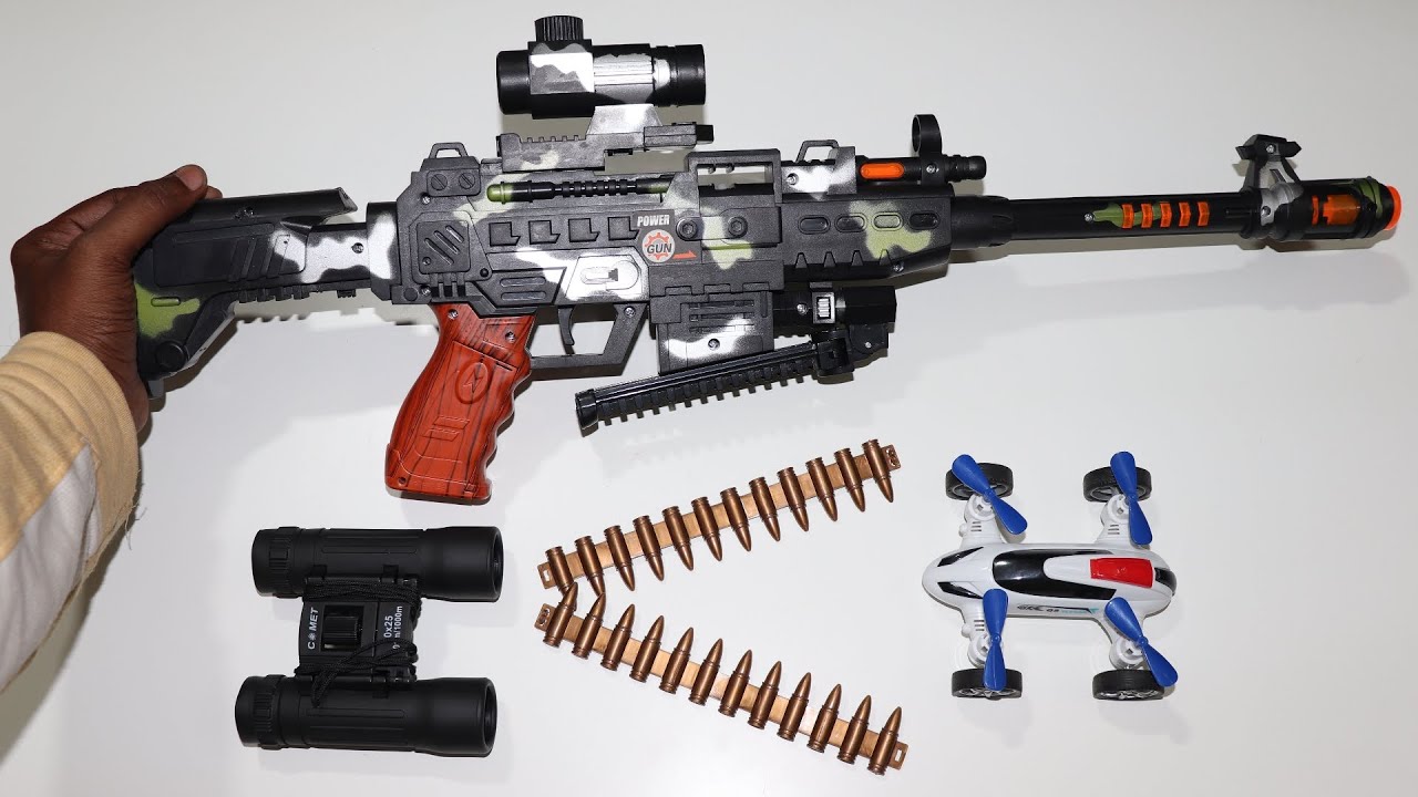 Best Military Toy Set-Toy Gun,Drone,Binoculars - Chatpat toy tv - YouTube