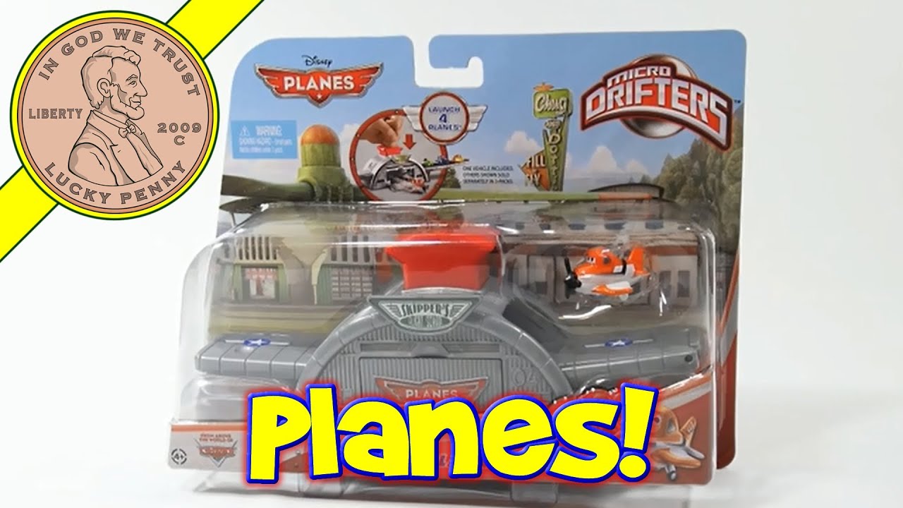 Disney Planes Micro Drifters Take-Off Launcher #Y4587 - Skipper's ...