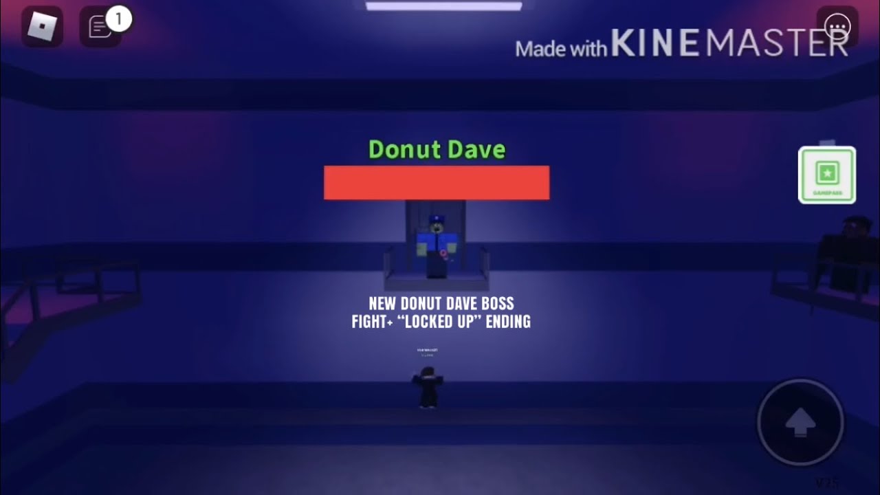 NEW DONUT DAVE BOSS FIGHT+”Locked Up” BADGE+ENDING - YouTube