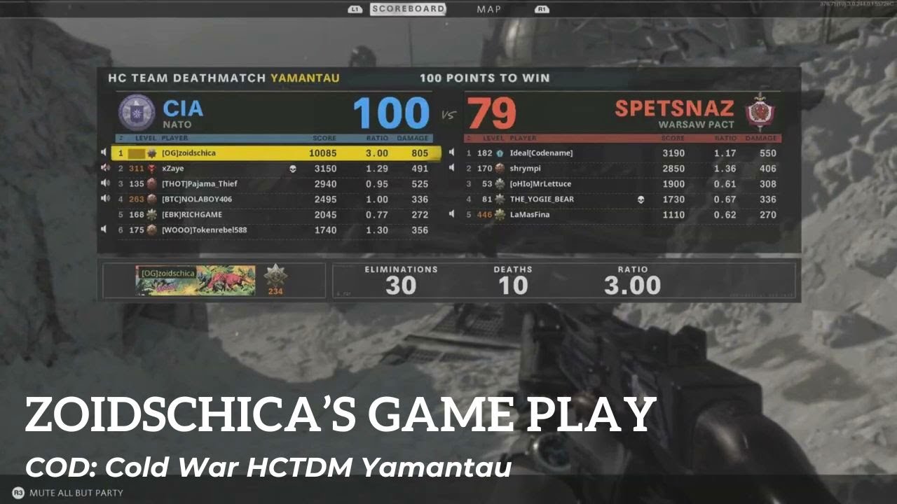 Black Ops Cold War l 30K & 10D l Yamantau Map l HCTDM - YouTube