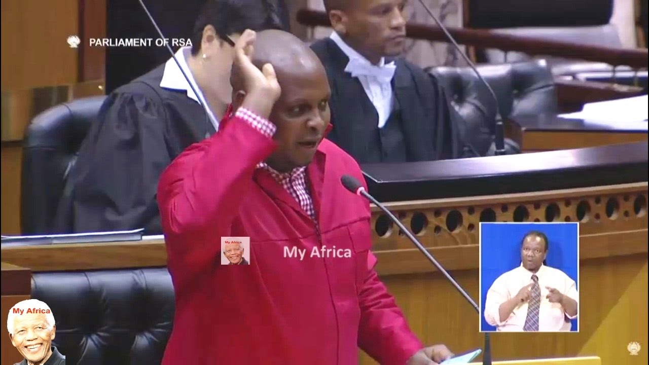EFF Farewell Speech - Floyd Shivambu - YouTube