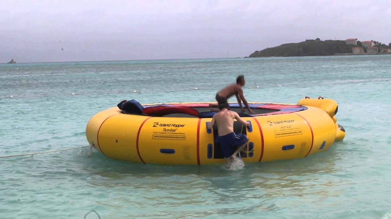 Top 10 Best Water Trampolines - YouTube