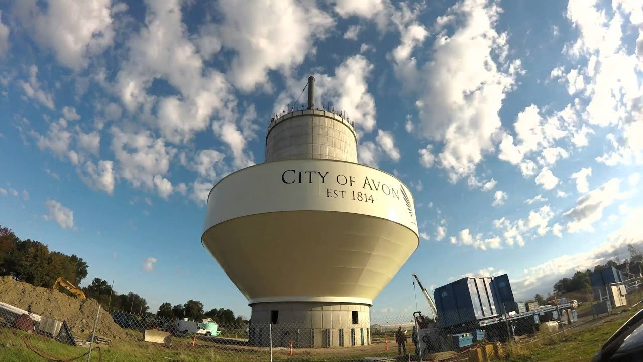 Avon Water Tank Bowl Raising - YouTube