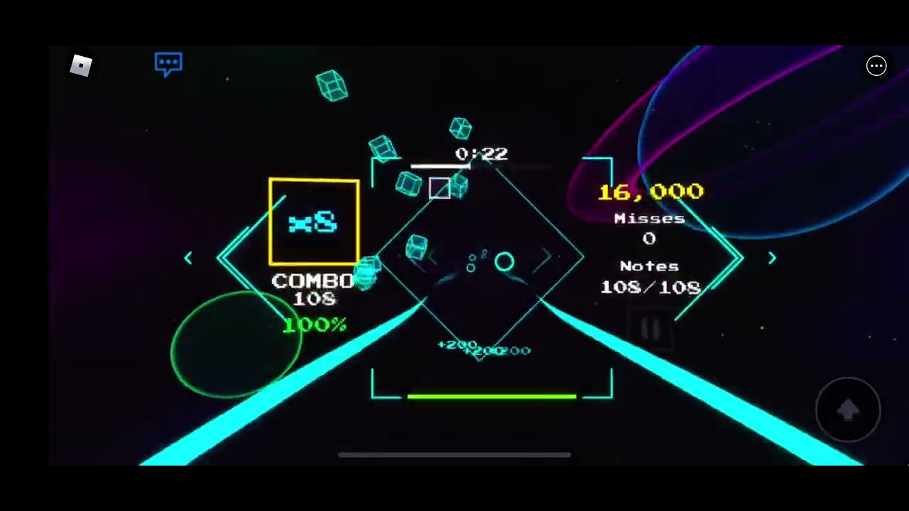 Garden Party Roblox Sound Space 100% Mobile Half Lock Hard Map (Circles ...