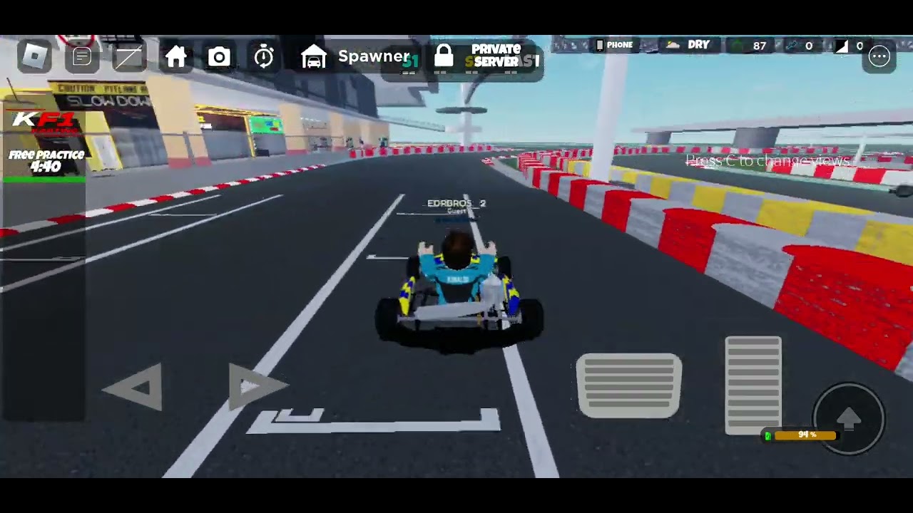 KF1 Roblox GoKarting. Good practice - YouTube