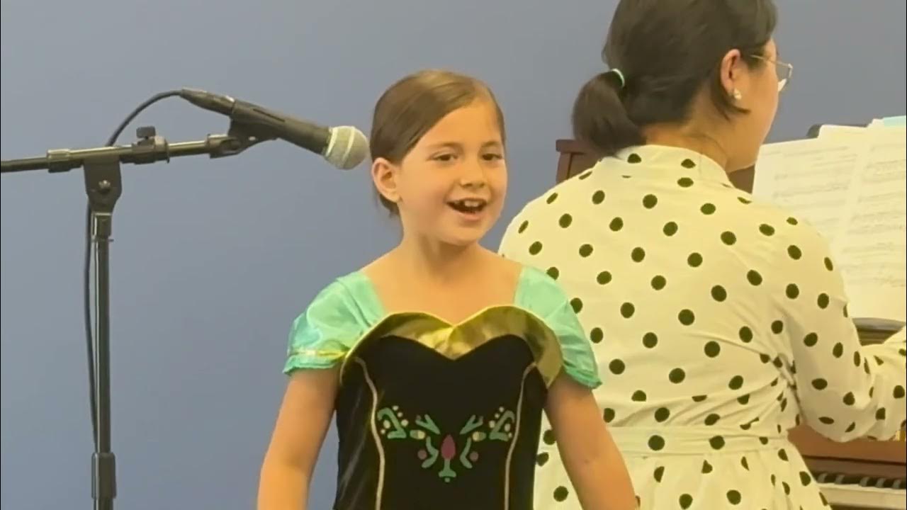 7 year old sings “Do You Want to Build a Snowman?” - YouTube