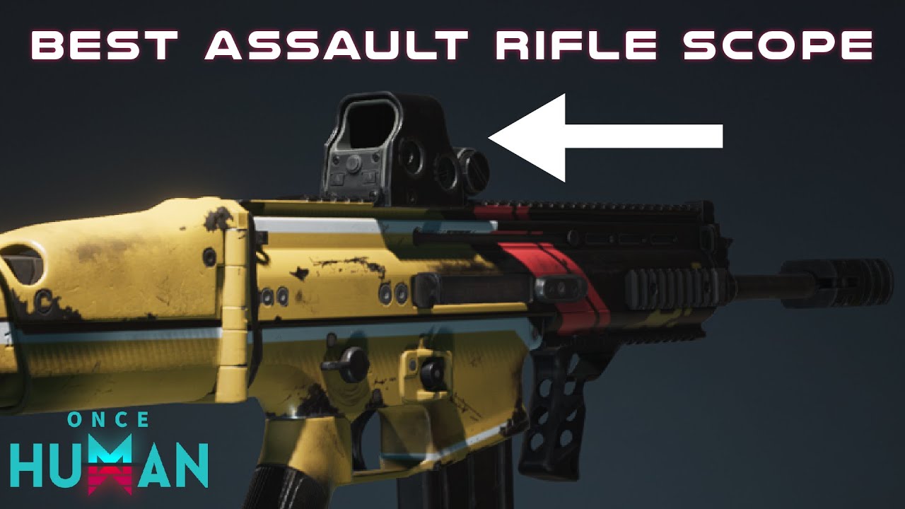 Once Human | How to get the Tactical Holographic Sight - YouTube