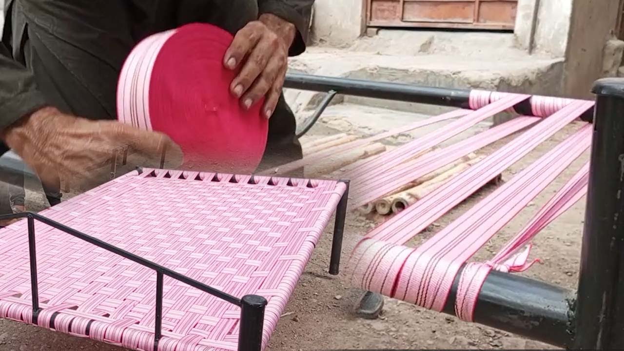 How to make Desi Iron bed (Charpayi) | Complete Process | Art and Craft ...