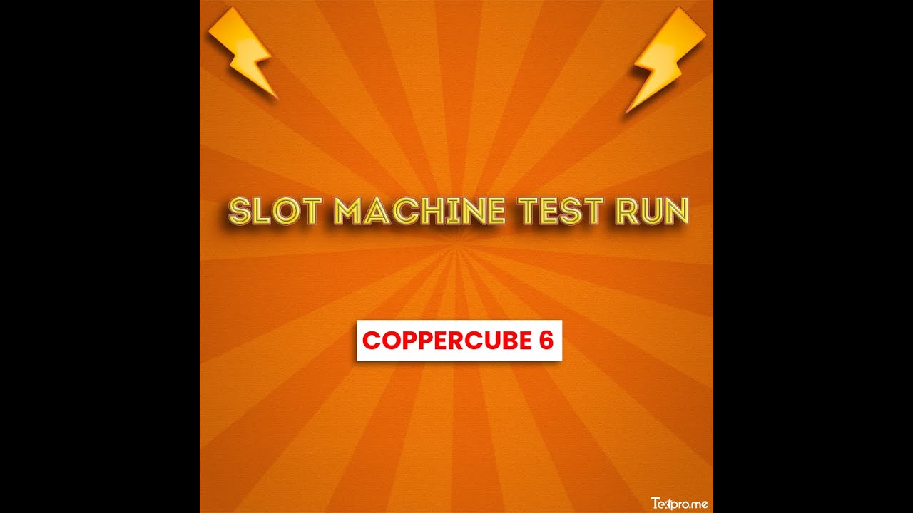 Slot Machine Test Run - Coppercube 6.6 - YouTube
