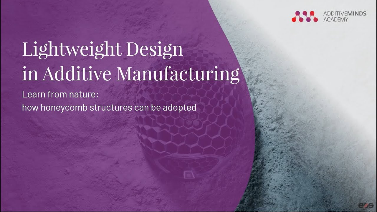 Lightweight Design in Additive Manufacturing: Bionic Design - YouTube