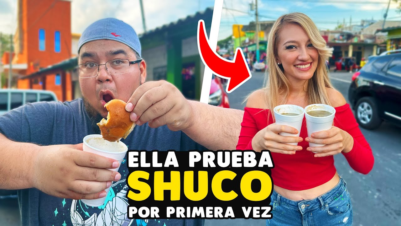 Probando ATOL SHUCO por PRIMERA VEZ - Bebida típica de El Salvador 🇸🇻 ...
