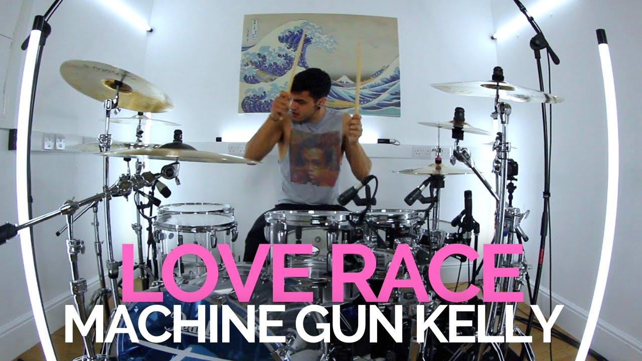 Love Race - Machine Gun Kelly - Drum Cover - YouTube