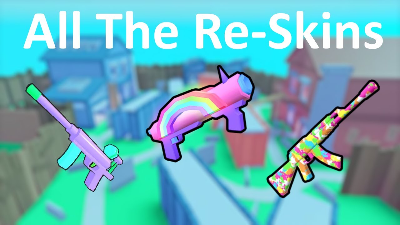 All The Big Paintball Re-Skins - Roblox - YouTube