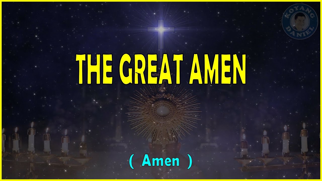 THE GREAT AMEN - YouTube