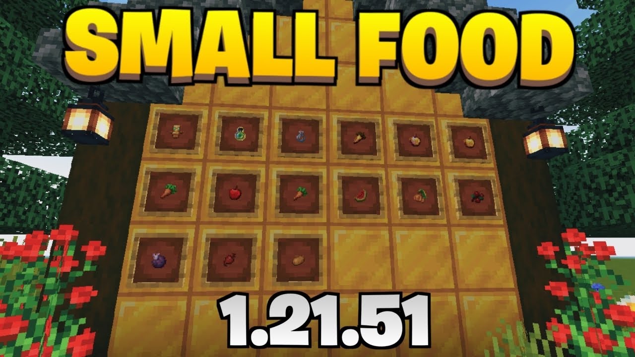 Best PvP Texture Pack for Minecraft PE 1.21 | Small food Texture Pack ...